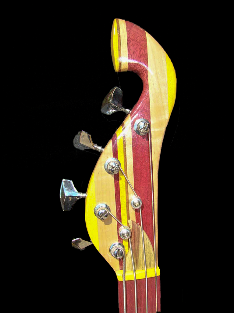 Singlehoof bass – Osage Orange | Blindworm Guitars